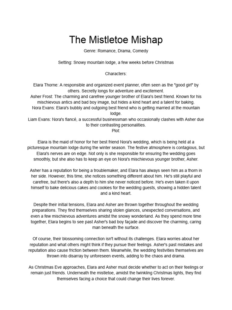 The Mistletoe Mishap | PDF