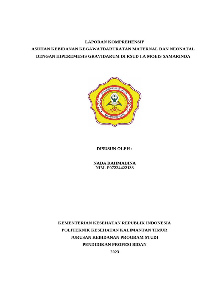 Laporan Komprehensif Heg | PDF