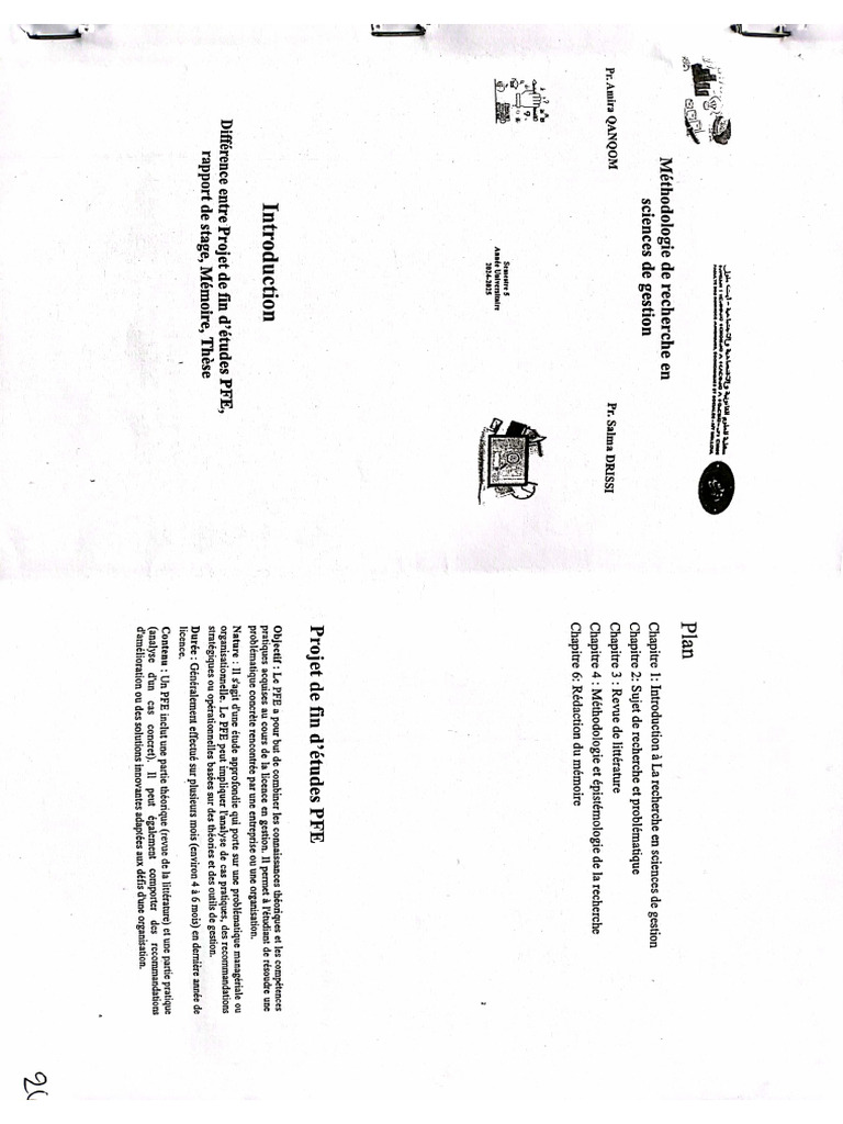 Méthodologie de Recherche | PDF