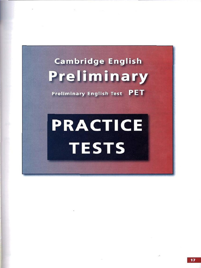 Succeed in B1 Pet | PDF