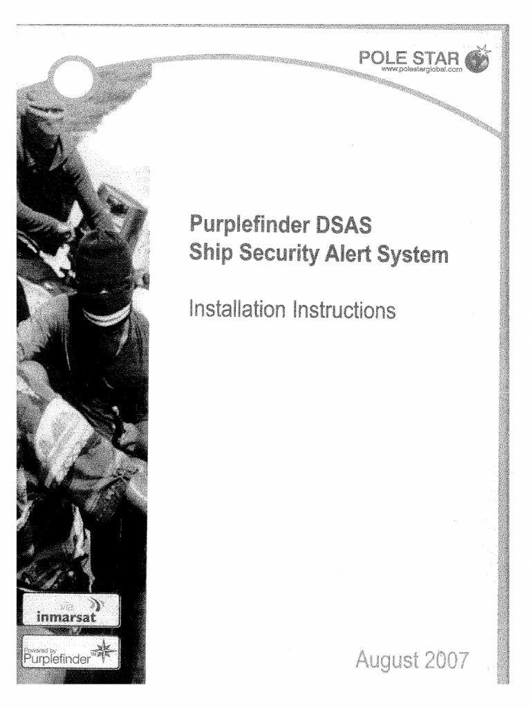 DSAS Ship Security Alert System (Owner Supply) | PDF