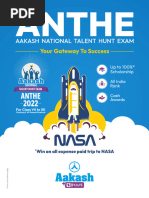 Aakash Scholarship Test Sample Papers - ANTHE Previous Year Question ...