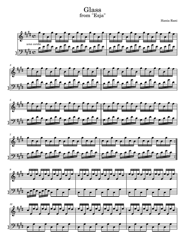 Glass Hania Rani | PDF