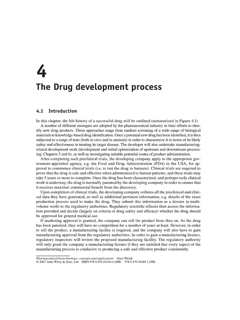 Drug Discovery Process Explained | PDF | Phases Of Clinical Research | Drug Development
