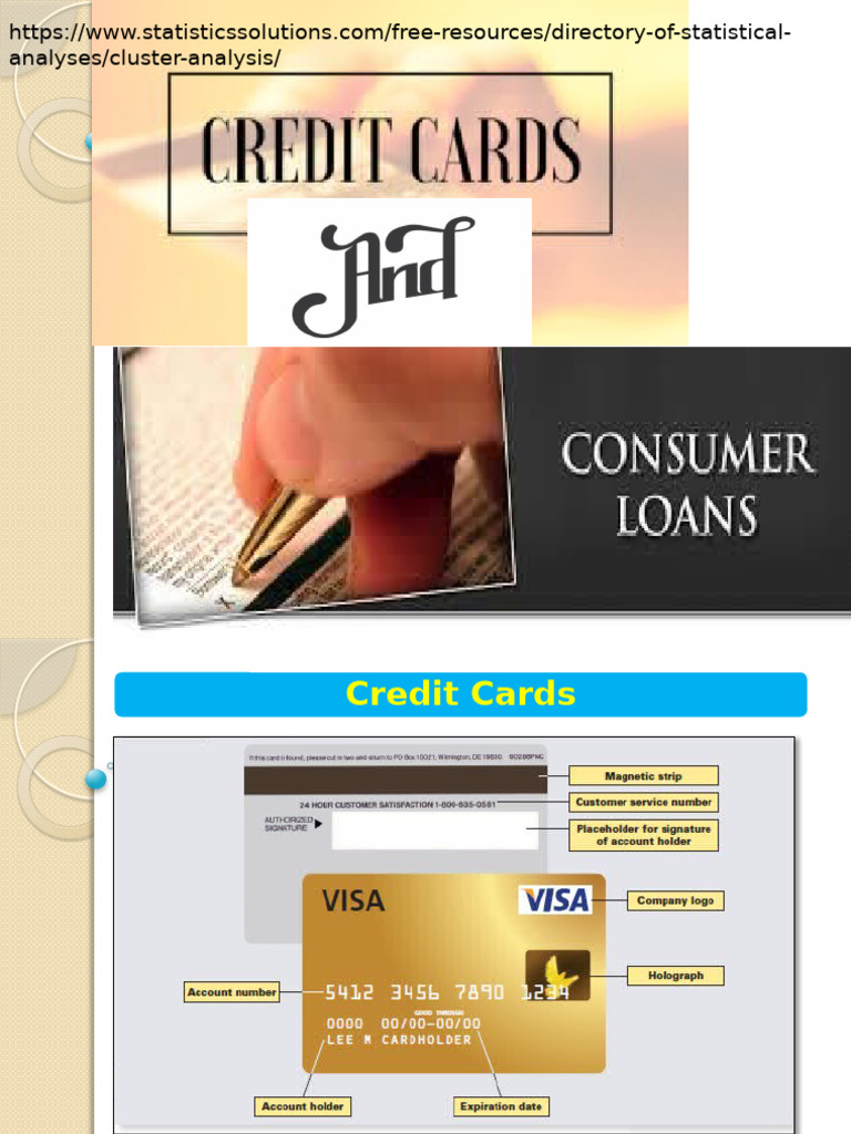 Credit Cards and Consumer Loan | PDF | Annual Percentage Rate | Interest