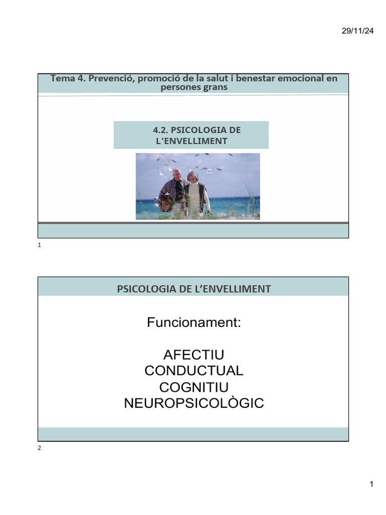 Tema 4.2. Psicologia de Lenvelliment- Olga Bruna. Pptx (2) | PDF
