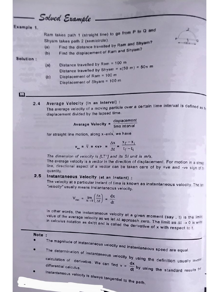 rectilinear motion | PDF
