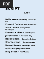 Twilight Script (Complete Transcription) : Hands.) | PDF