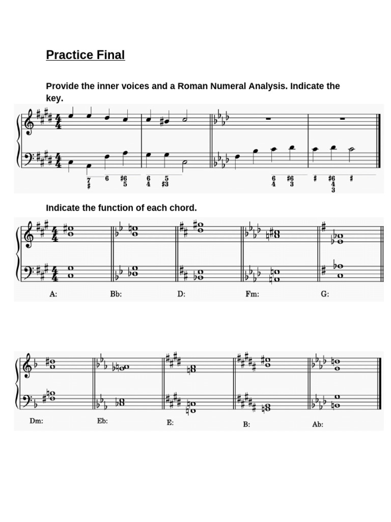 Final Practice Exam | PDF