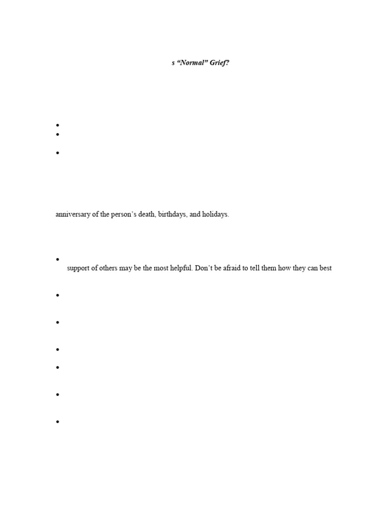 Bereavement Grief And Mourning Pdf Grief Psychology