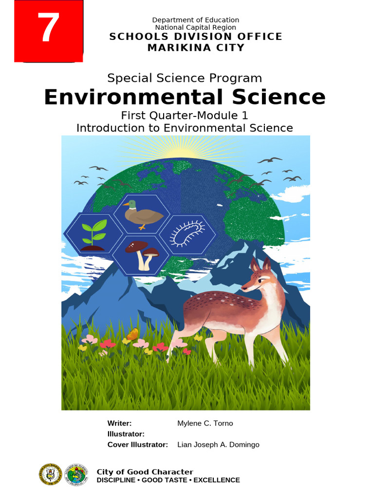 EnvironmentalScience Q1 Mod1 | PDF | Earth Sciences | Natural Environment