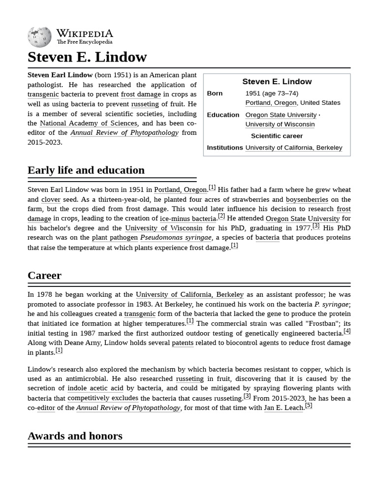 Steven_E._Lindow | PDF