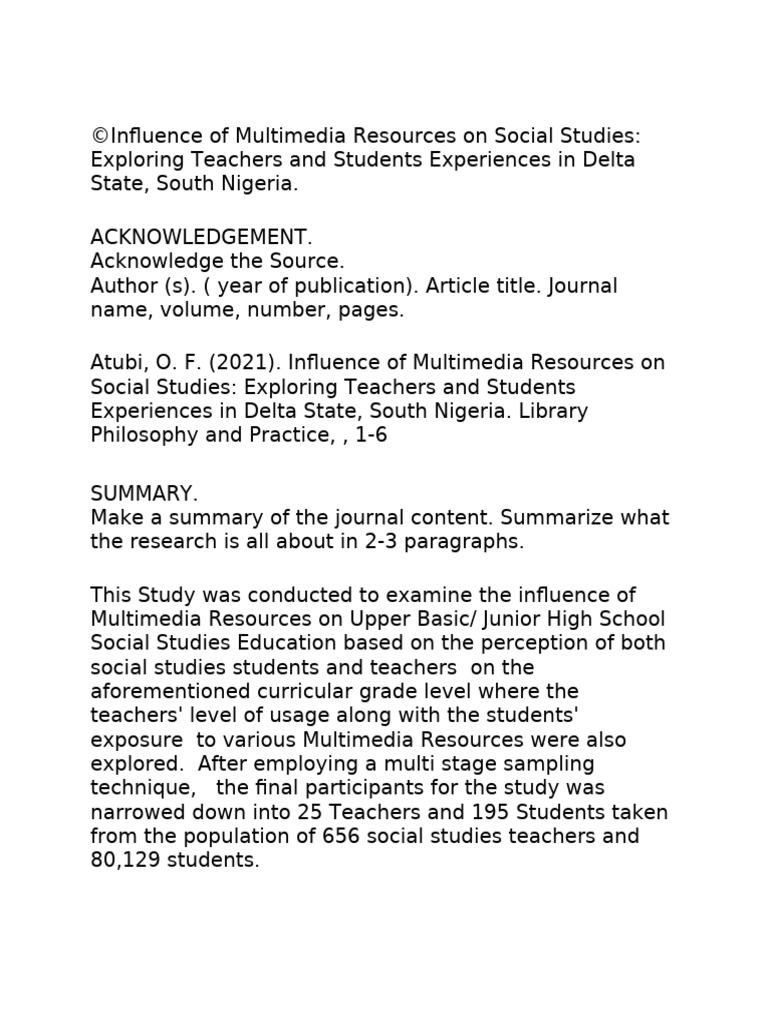 Academic Review | PDF | Learning | Teachers