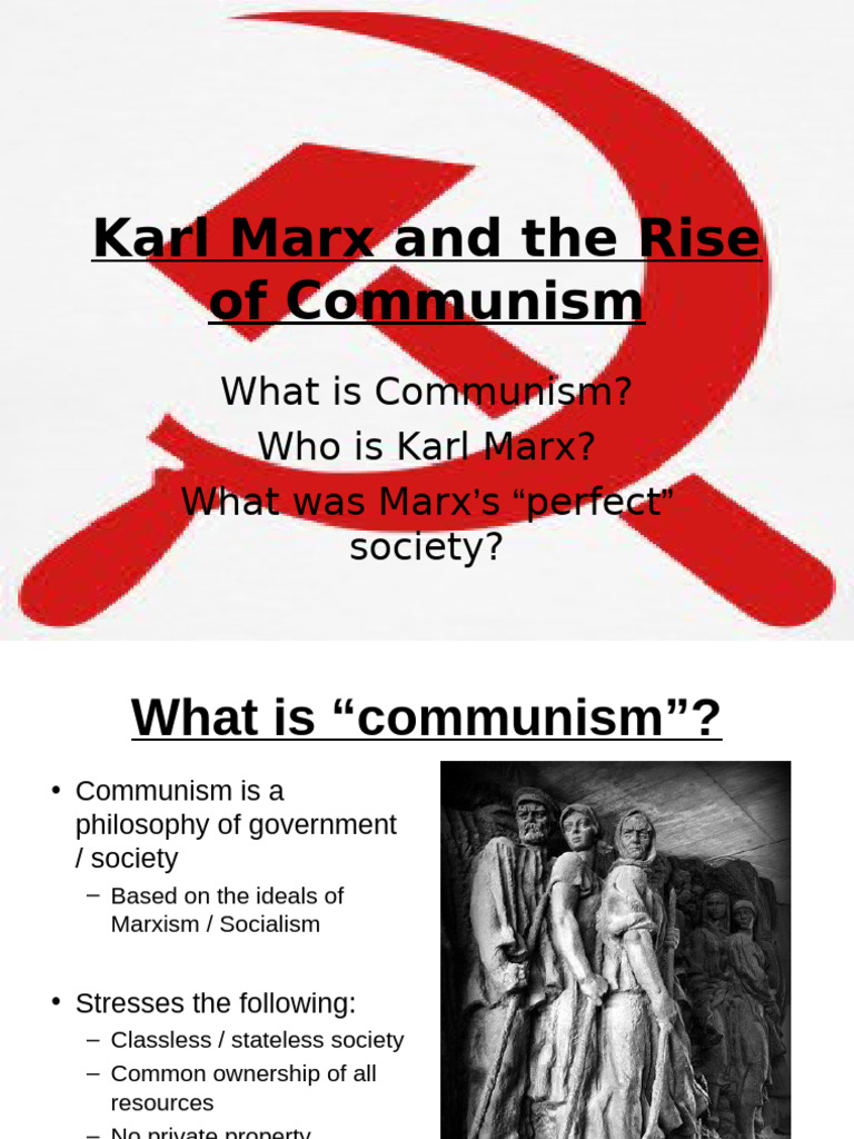 Understanding Marx and Communism | PDF | Communism | Karl Marx