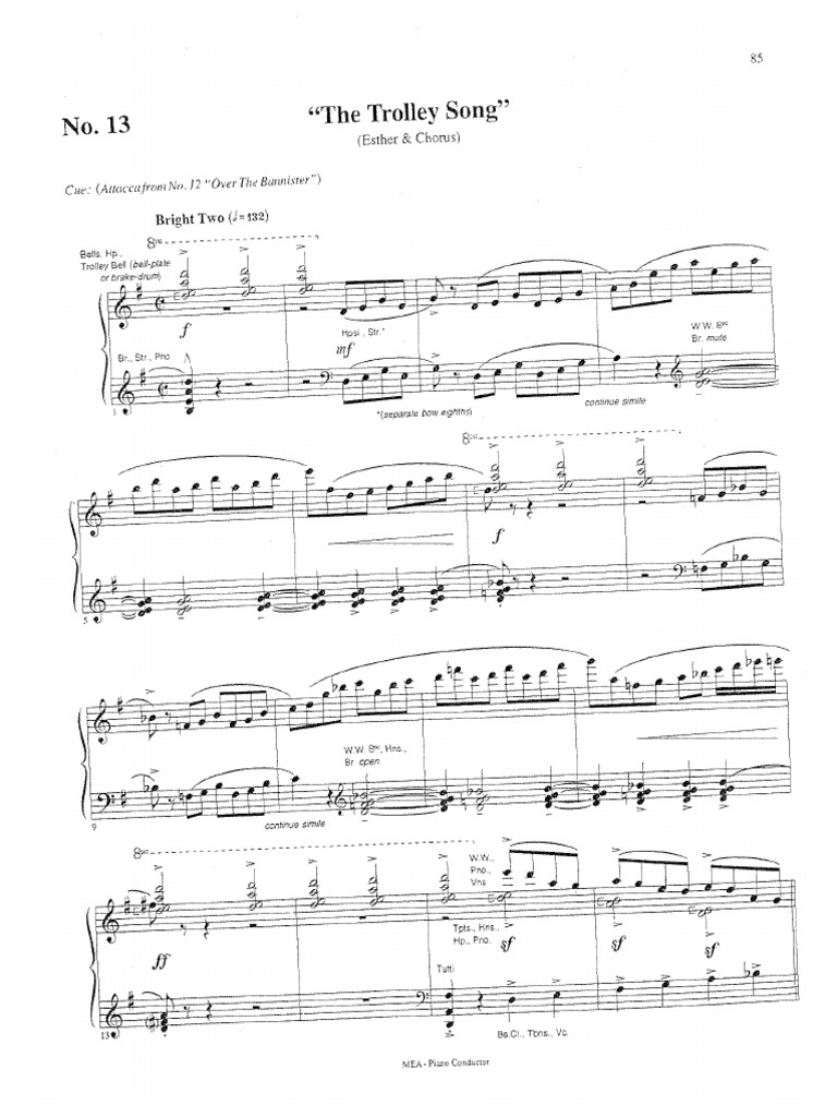 Trolley Song, The | PDF