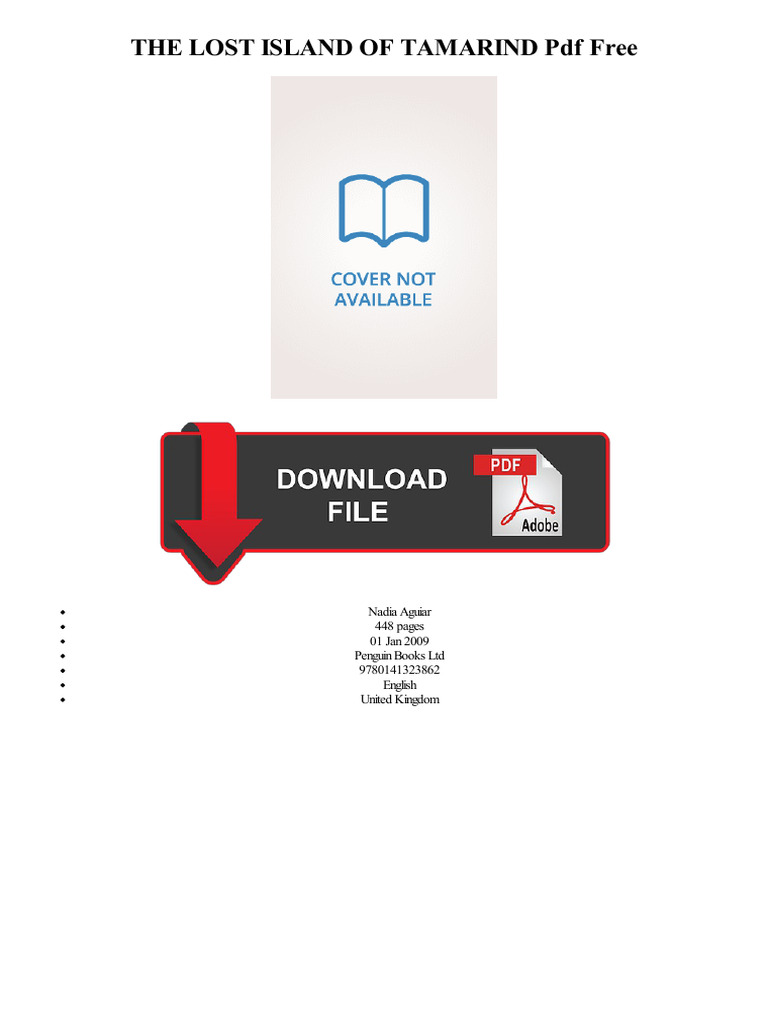 456 The Lost Island of Tamarind | PDF