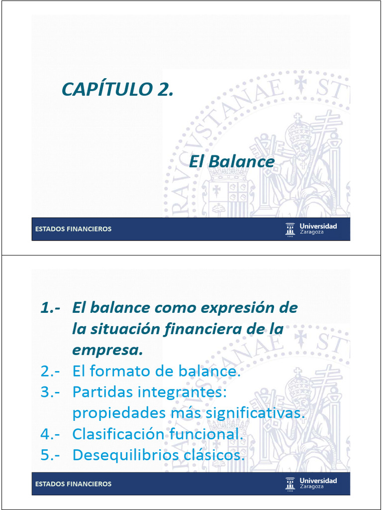 Capitulo 2 | PDF | Hoja de balance | Impuestos