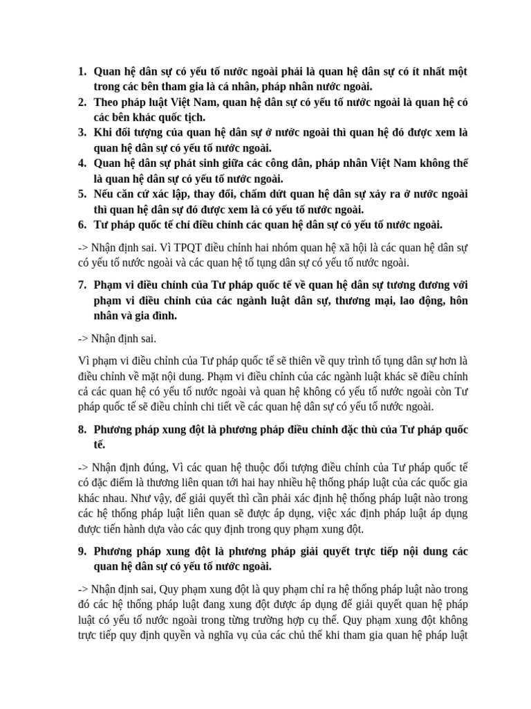 NHẬN ĐỊNH TPQT | PDF