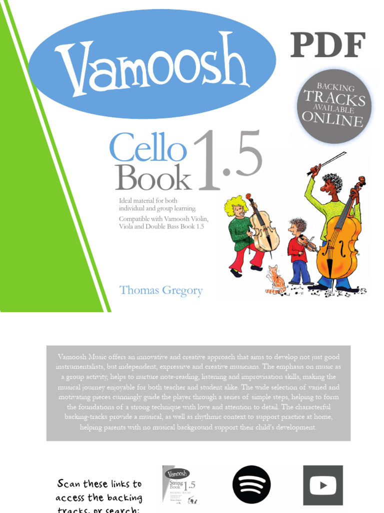 Vamoosh Cello 1.5 | PDF | Cello | Double Bass