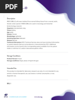 CCL-81 Product Sheet - Vero | PDF | Atcc (Company) | Cell Culture