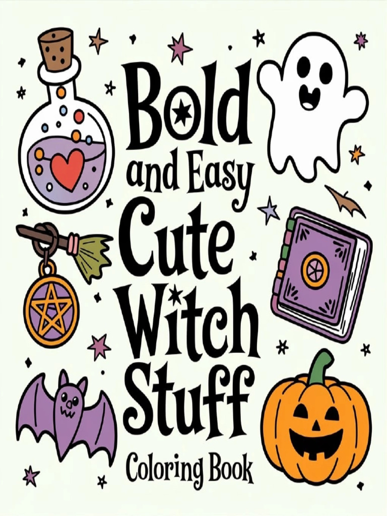Bold and Easy Cute Witch Stuff | PDF