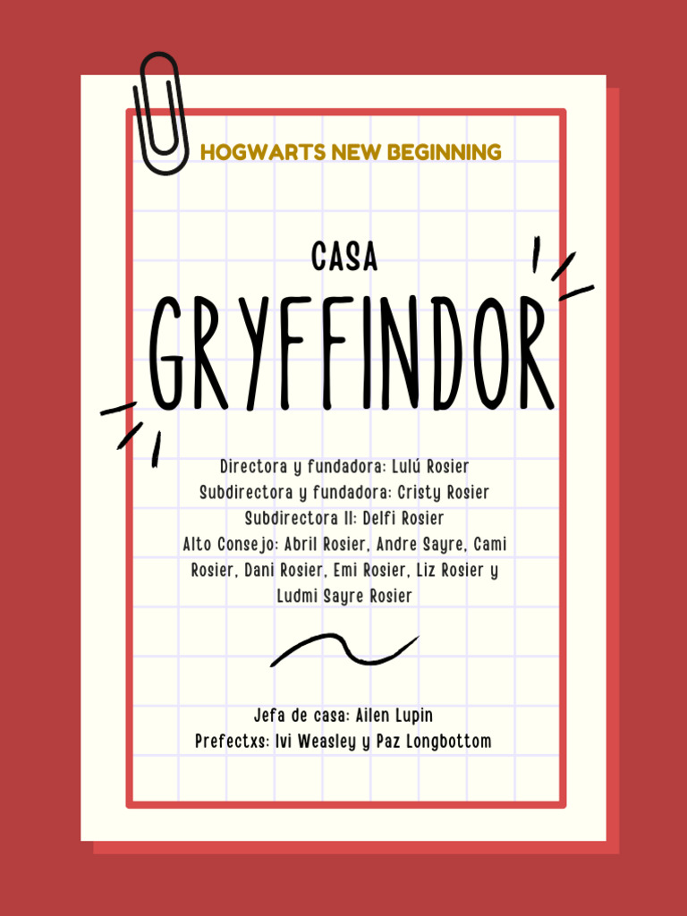 Guía para Alumnos de Gryffindor-2 | PDF | Novelas de fantasía contemporánea | Serie de novelas ...