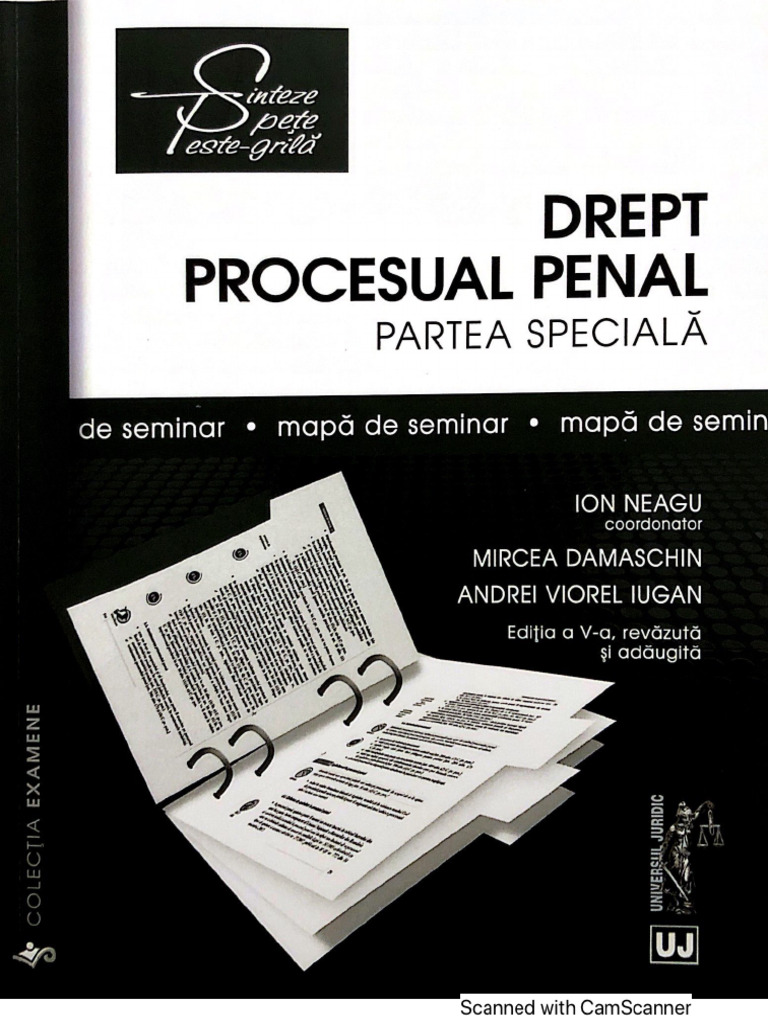 Drept Procesual Penal. Partea Specială N | PDF