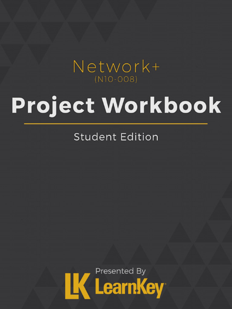 Network+ (N10-008) Student Workbook | PDF | Osi Model | Transmission ...
