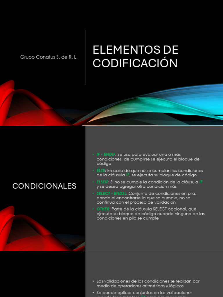 Elementos de Codificación | PDF | Programación de computadoras | Informática