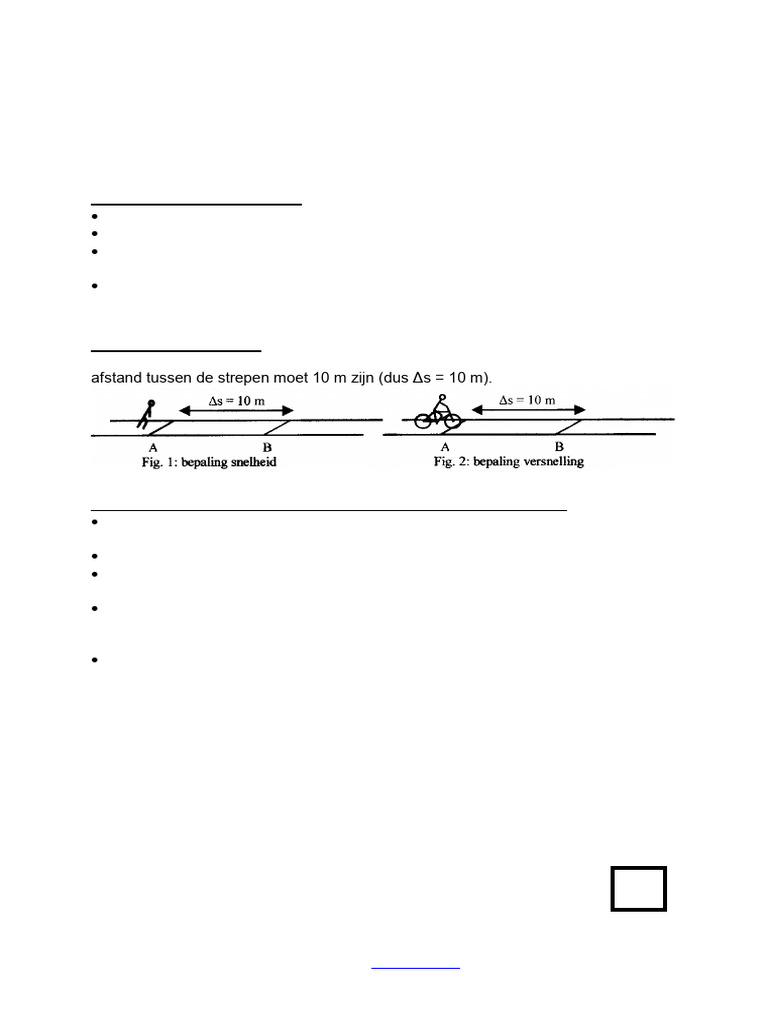 Versnellen Practica | PDF