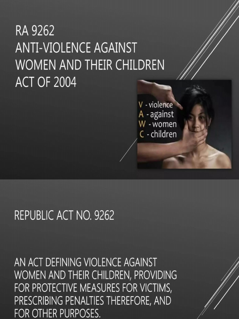 Vawc Reportings g2 | PDF