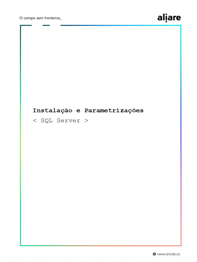 (MSSQL) Instalação e Parametrizações | PDF | Microsoft SQL Server ...