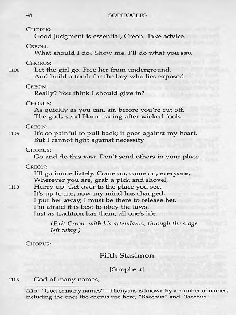 Antigone-Script | PDF