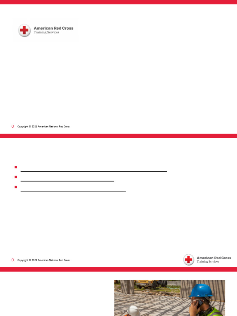 First Aid-CPR-AED PowerPoint Course Presentation For Lesson Plan B ...