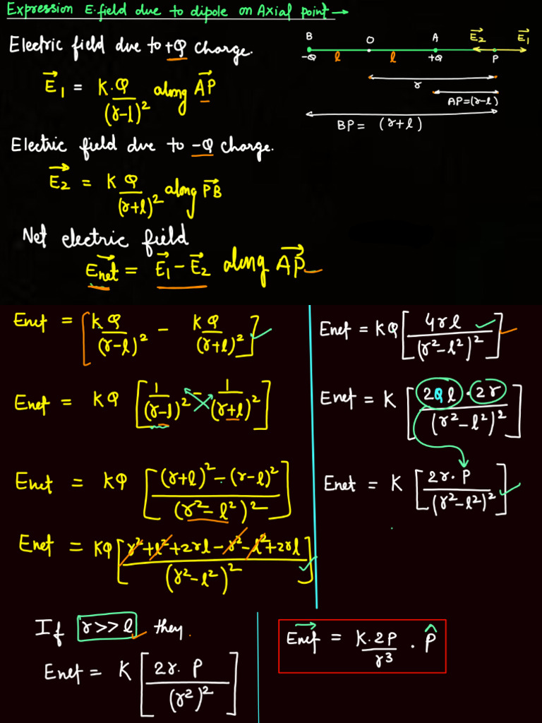 Most Important derivation Class 12 (1)-3-124 | PDF
