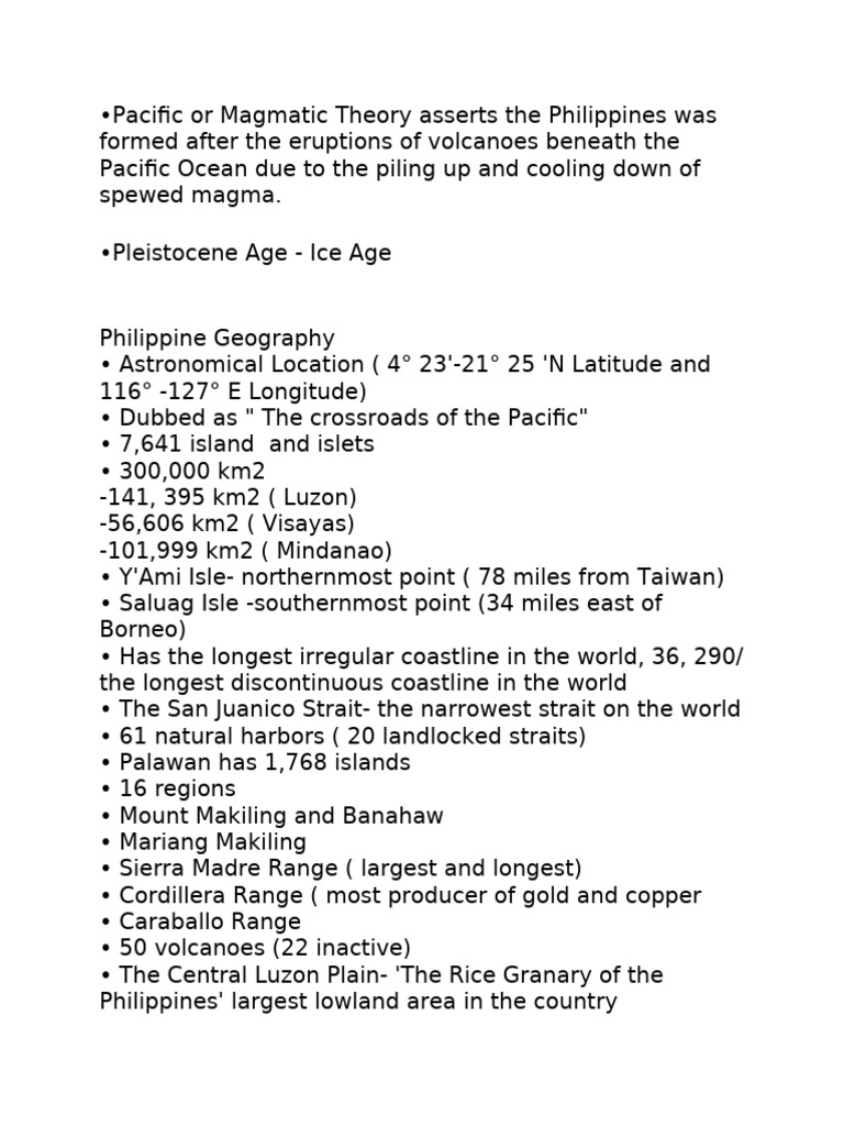 Philippines: Geography and History Overview | PDF | Age Of Discovery ...