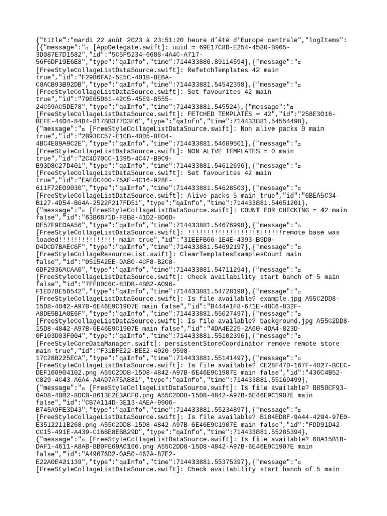 Log 2023-08-22 21:51:20 +0000 | PDF | Computing