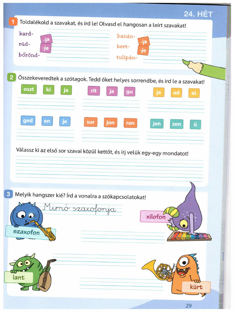 Nyelvtan 2. Osztály | PDF