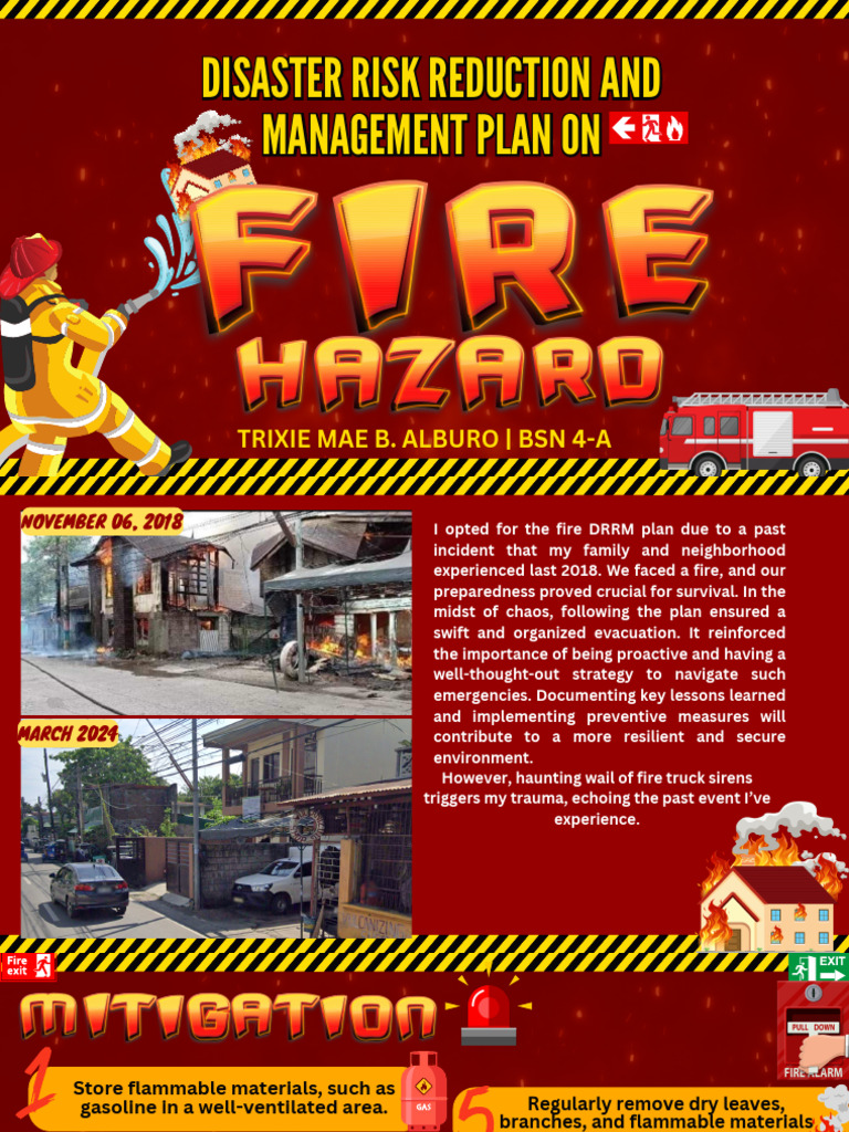 Fire Disaster Management Plan Guide | PDF | Emergency | Emergency ...