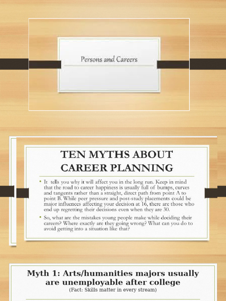 Career Myths | PDF | Psychometrics | Psychology