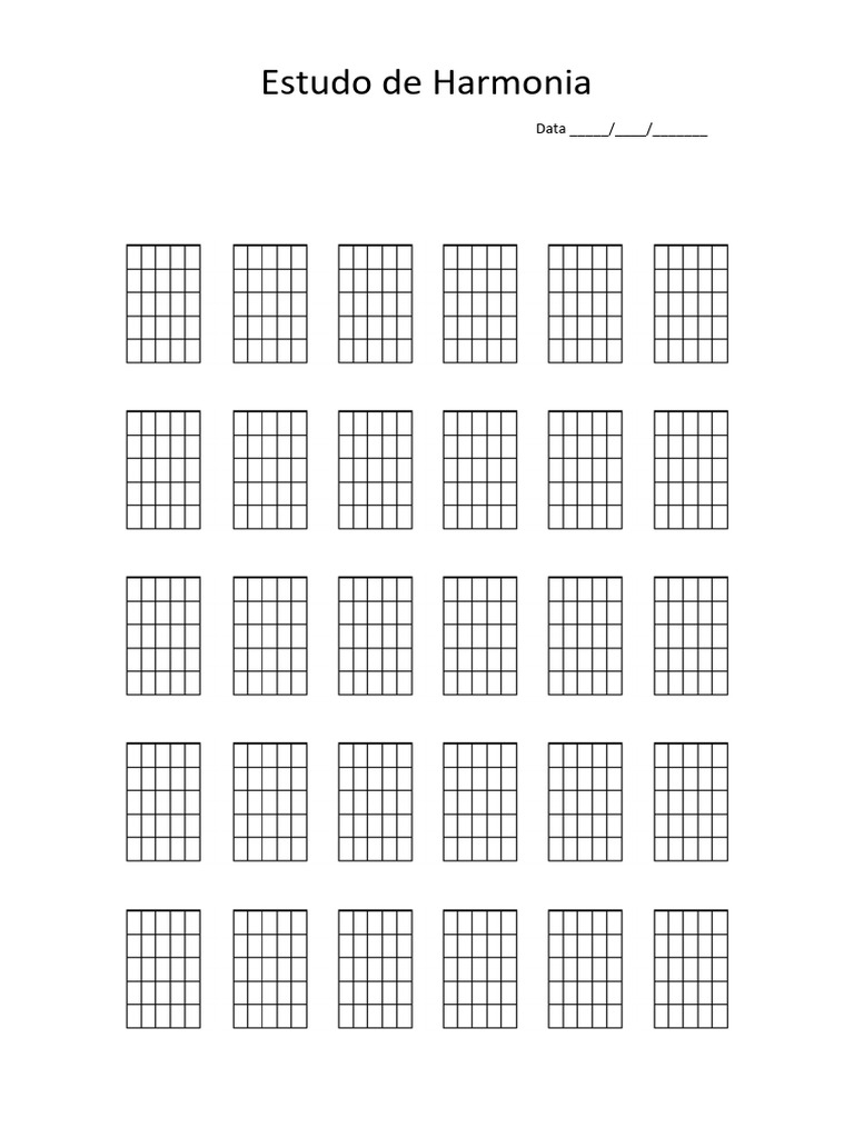 Estudo de Harmonia | PDF