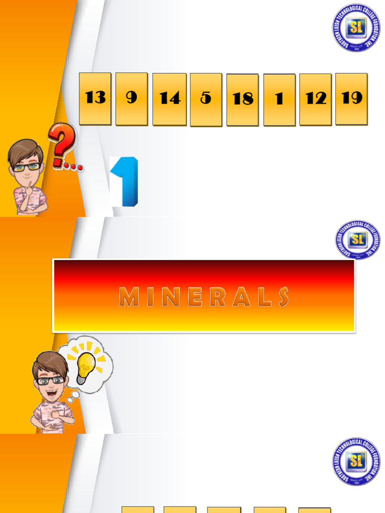 Rocks and Minerals PPT For Earth and Life Science 12 | PDF | Rock ...