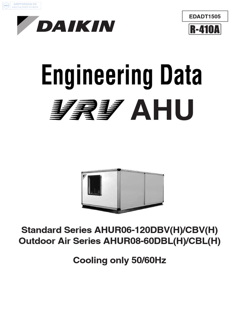 VRV Iv Ahu | PDF | Thermal Insulation | Mechanical Engineering