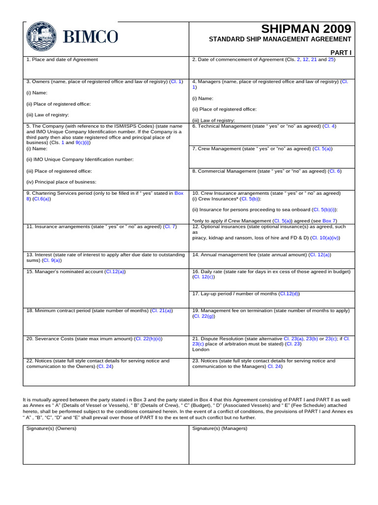 Shipman 2009 - Part I | PDF | Water Transport | Private Law