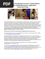 Valencia Radiography Program Requirements | PDF | University And ...