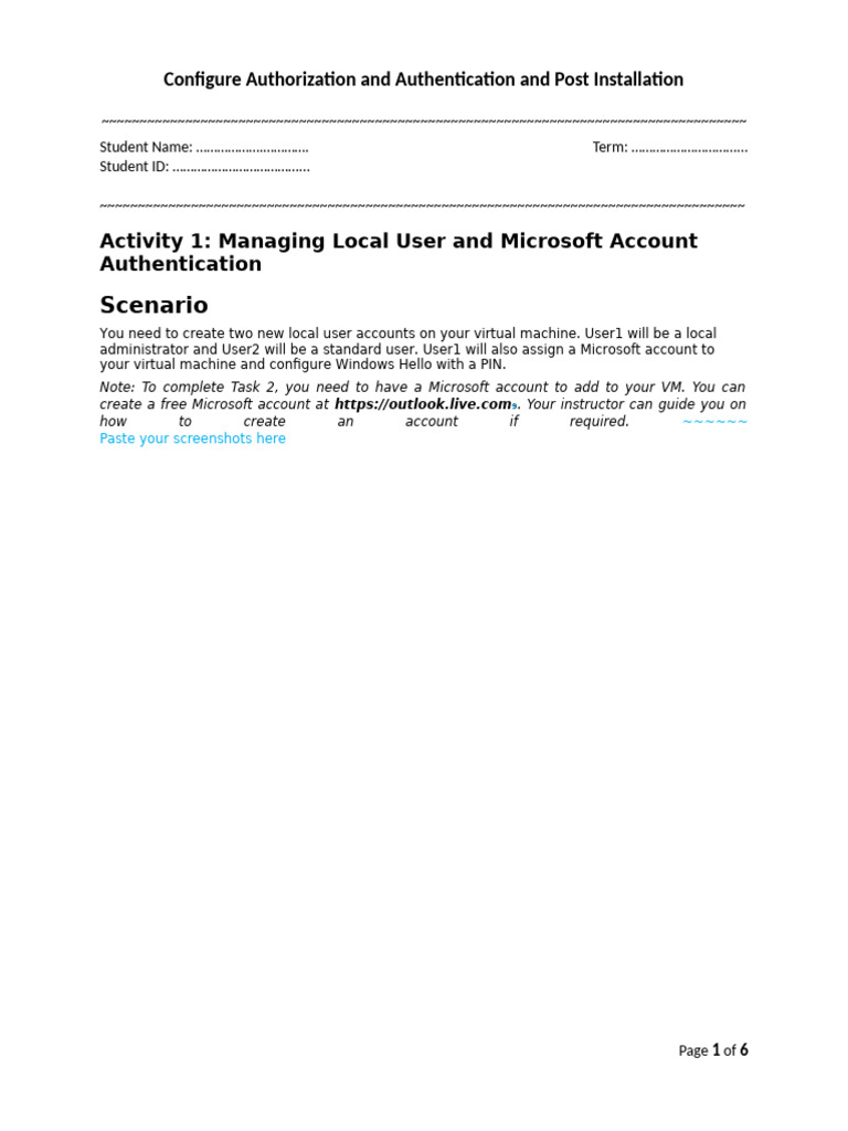 CLCT4000-Activity-D02 | PDF | Windows 10 | Microsoft Software