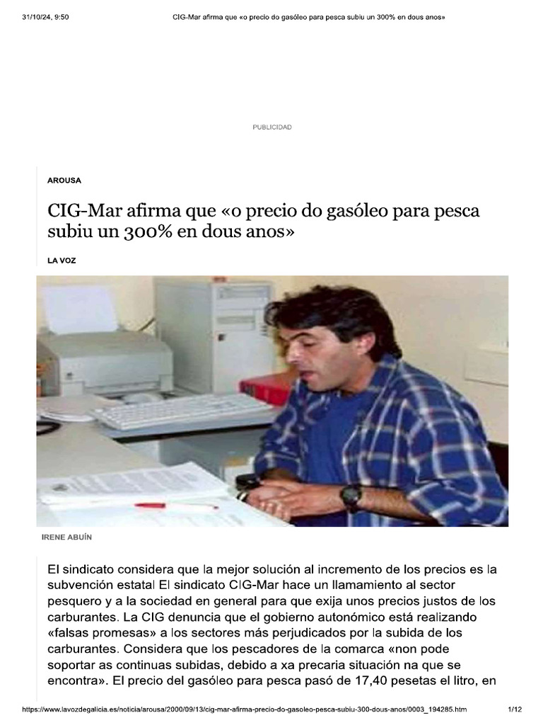 Artículo La Voz Prezo Gasoil 2000 | PDF