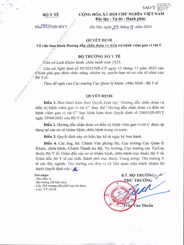 Phác đồ viêm gan C | PDF