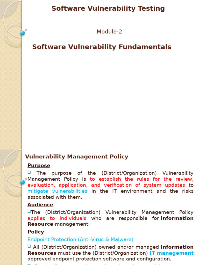 Svt_module 2 Additional (1) | PDF | Computer Security | Security