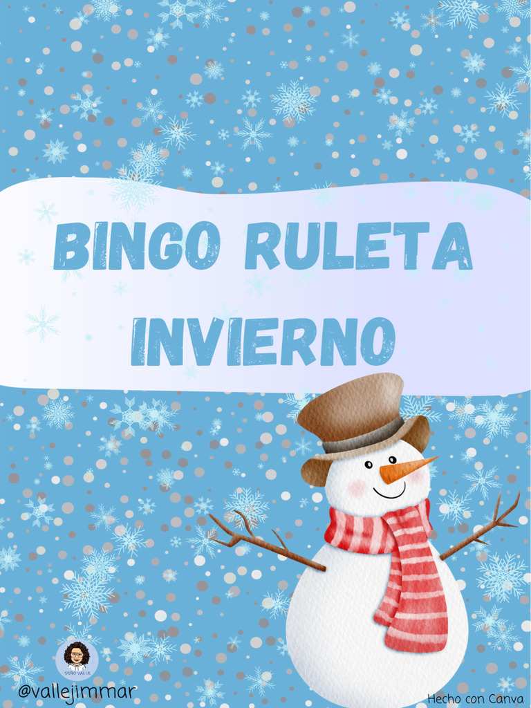 BINGO RULETA INVIERNO | PDF